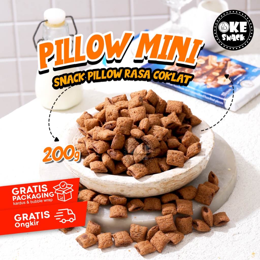 Snack Pillow Mini Chocolate 200g | Shopee Philippines