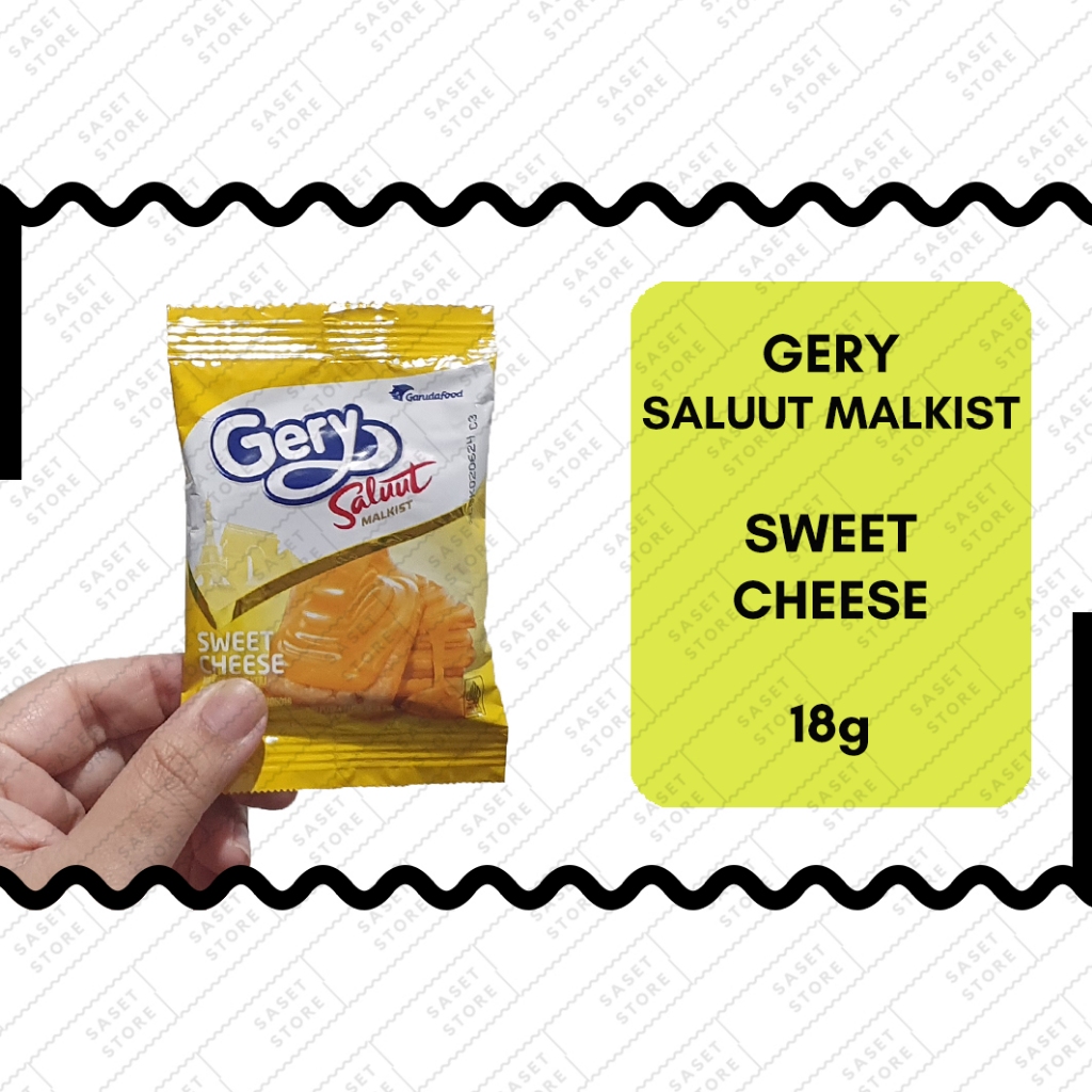 Gery Saluut Malkist Sweet Cheese 15g Sachet Snack Sweet Cheese Biscuit ...