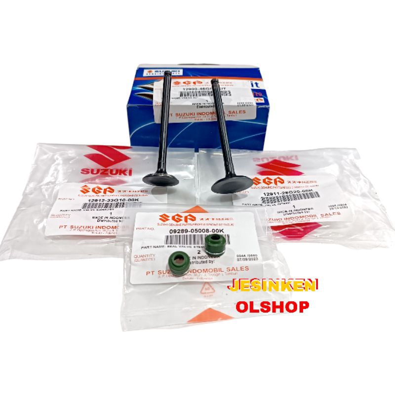 Umbrella Valve In-Ex+Seal Valve Set 4pcs Suzuki Spin125 Skywave ...