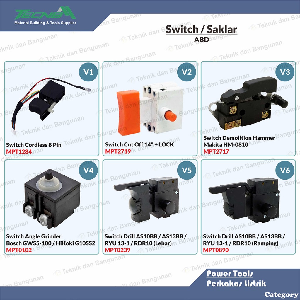 MESIN Miter Saw Lever Stone Cutter ABD Grinding Machine Switch | Shopee ...