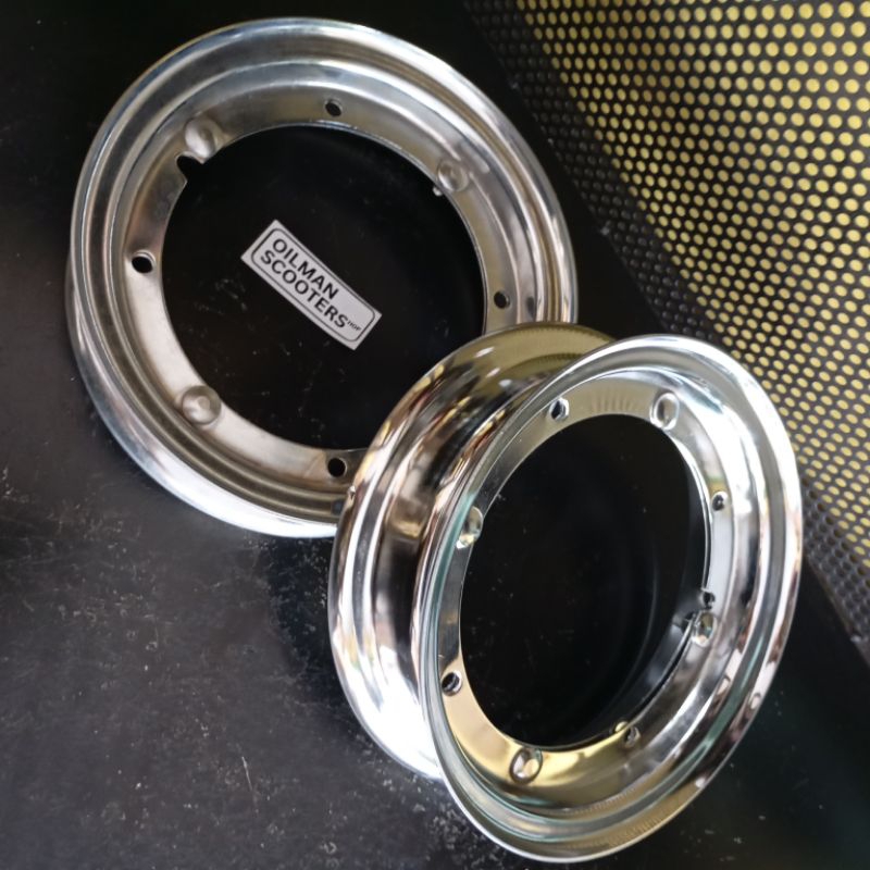 Vespa Ring 8 Rims Chrome Model | Shopee Philippines