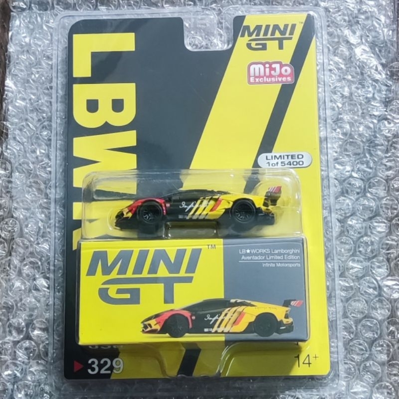 Mini GT 329 LBWK Lamborghini Aventador Infinite Motorsports Mijo ...