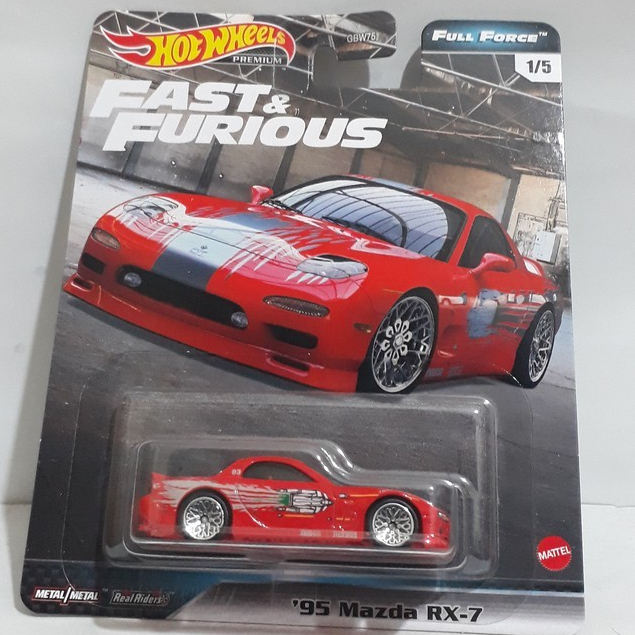 Hotwheels premium mazda rx7 full force fast furious Card is not good ...