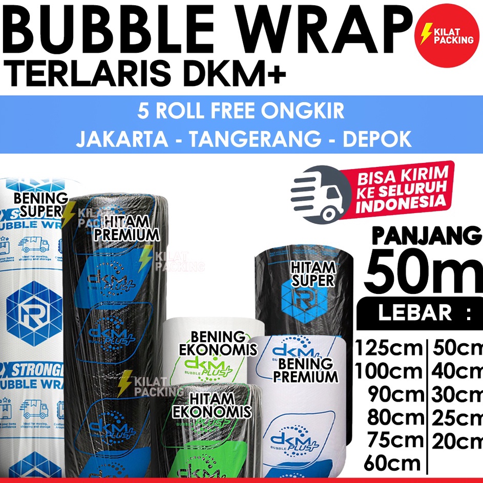 Increasing Bubble Wrap DKM Plus Premium Quality Plastic Bubble Wrap ...