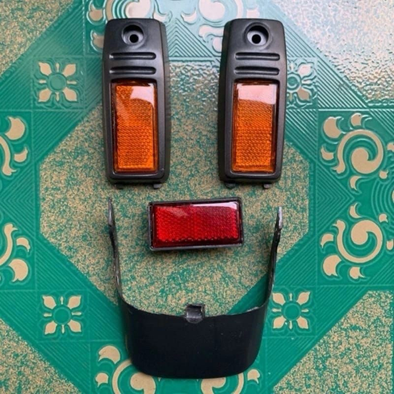 MATA Kepet Gutter+Cat Eye Front And Rear Fender Sle Fender Tail Rear ...