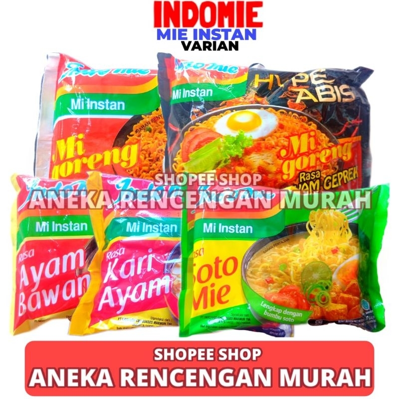 Indomie Various Variants 5 Packs | Shopee Philippines