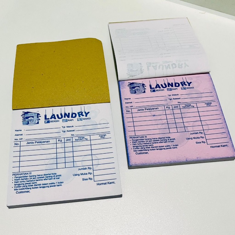 Gallon Depo Notebook / Electrical Token Purchase Receipt / Laundry ...