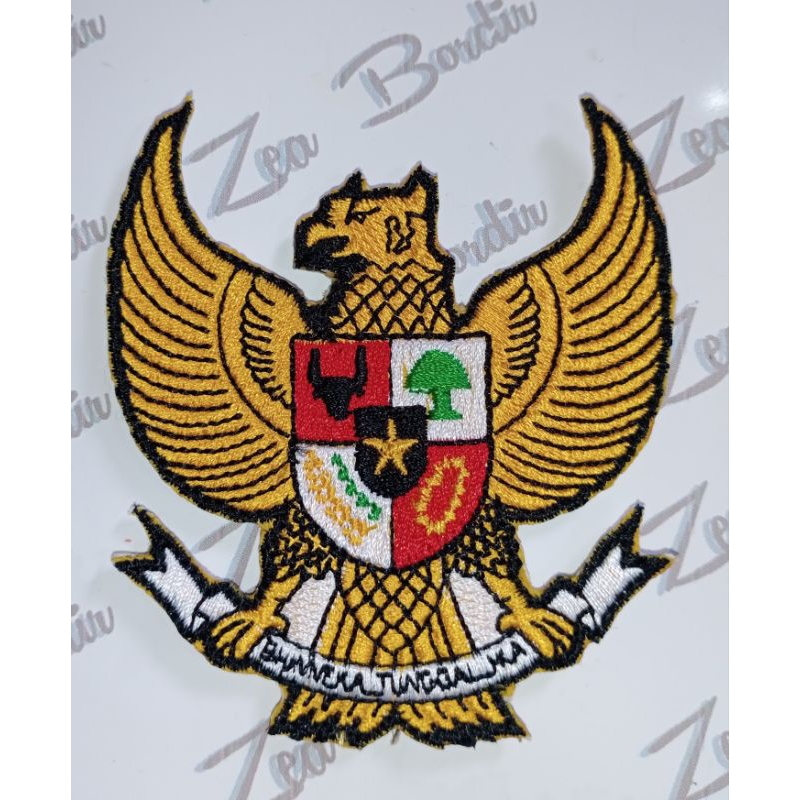 Garuda embroidery/garuda patch/emblem | Shopee Philippines