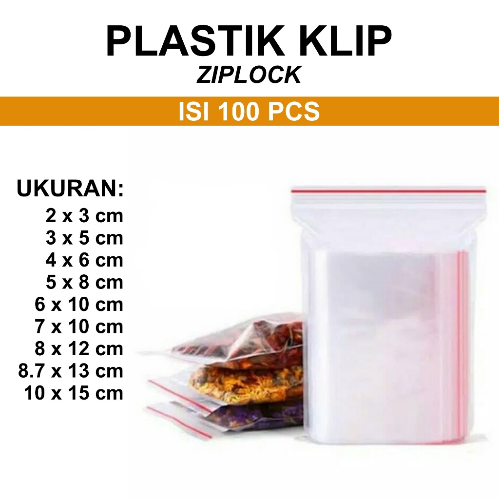 Norden - Plastic CLIP (CONTENTS OF 100) - Plastic Packaging for Small ...