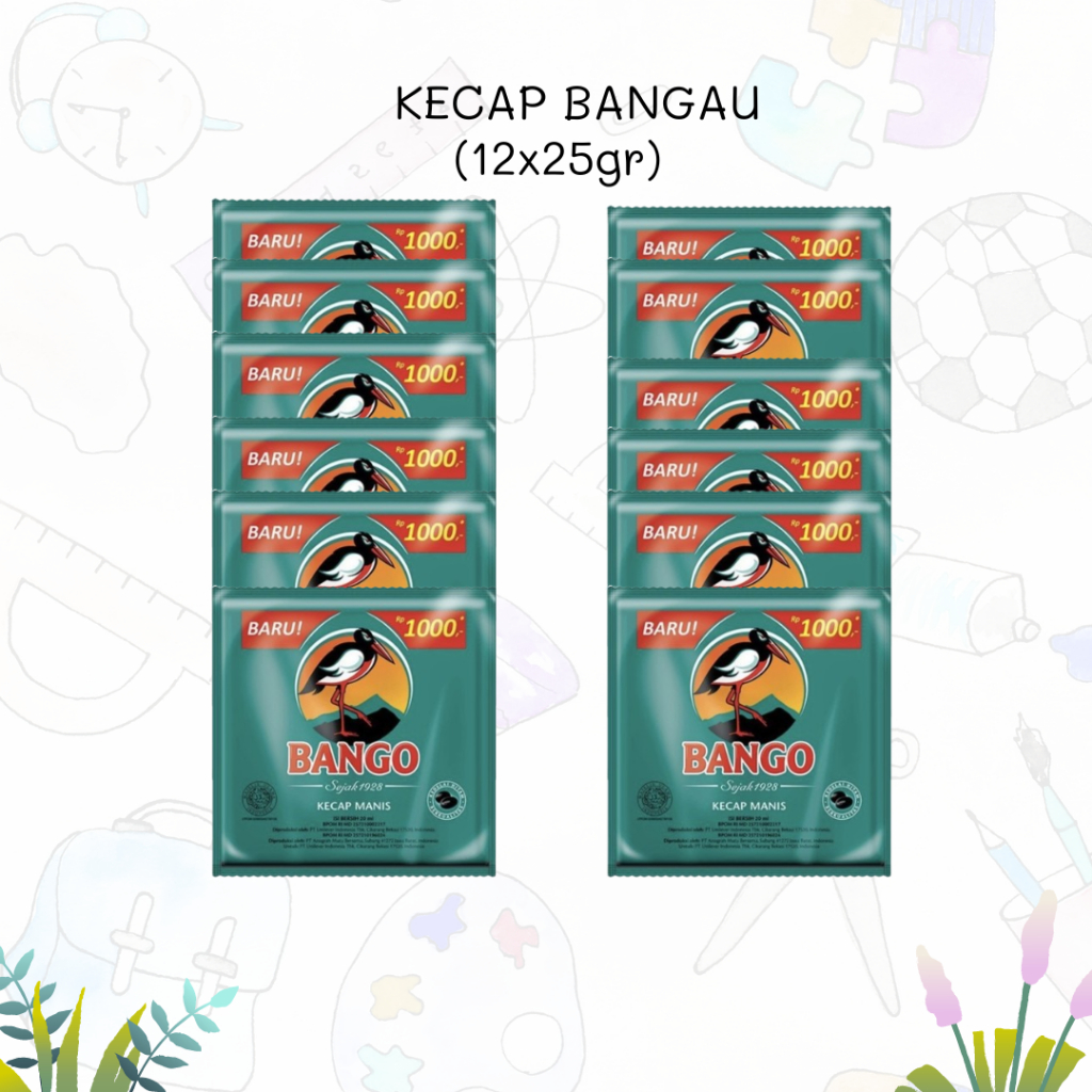 Bango SAUCE SACHET 12x25gr (1 Pack) | Shopee Philippines