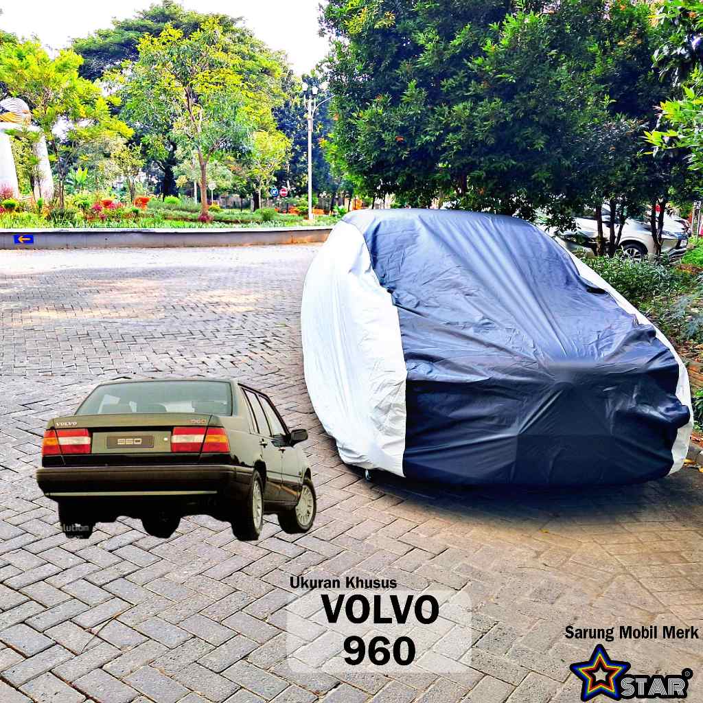 VOLVO 960 Body Cover Gray Top Black Car Cover PREMIUM Black Ash ...