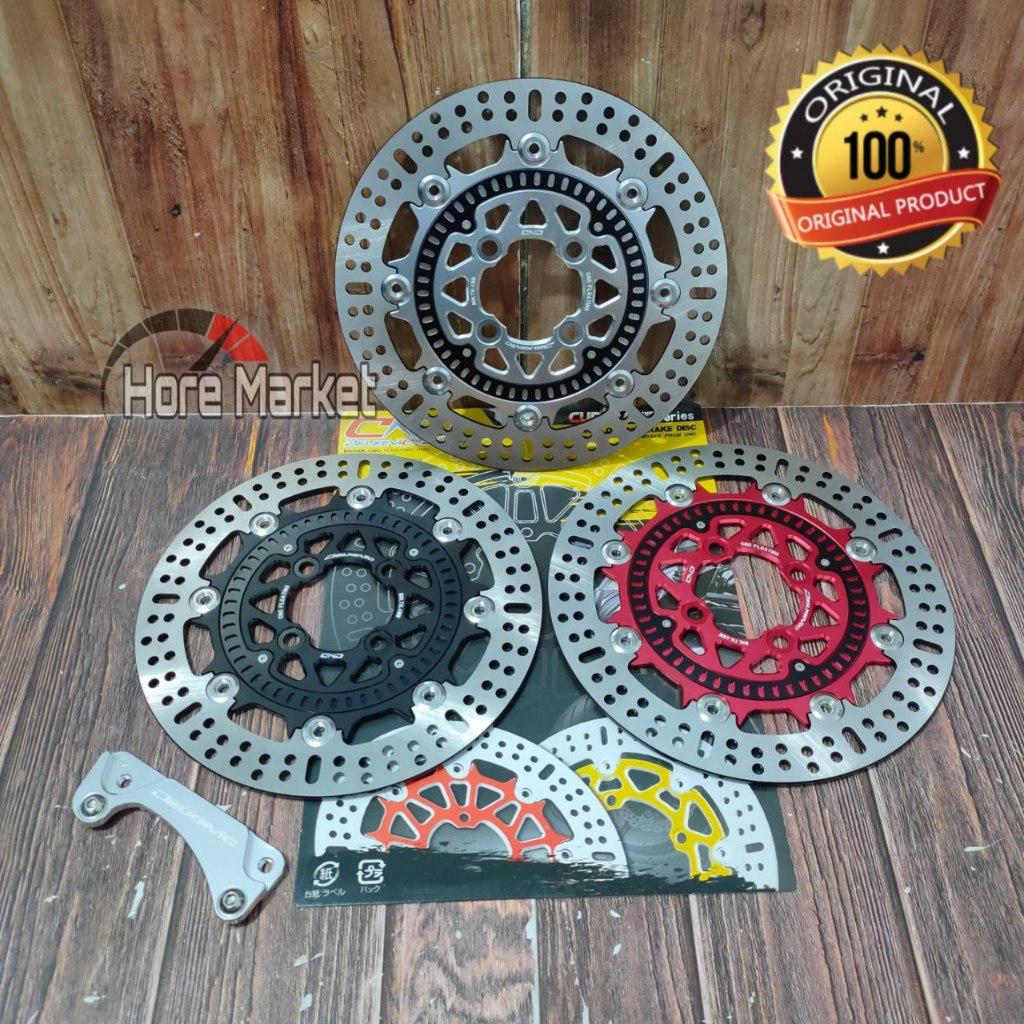 Delkevic VARIO 160 ABS 2022 2023 2024 FLOATING 260MM Disc Plate+260MM ...