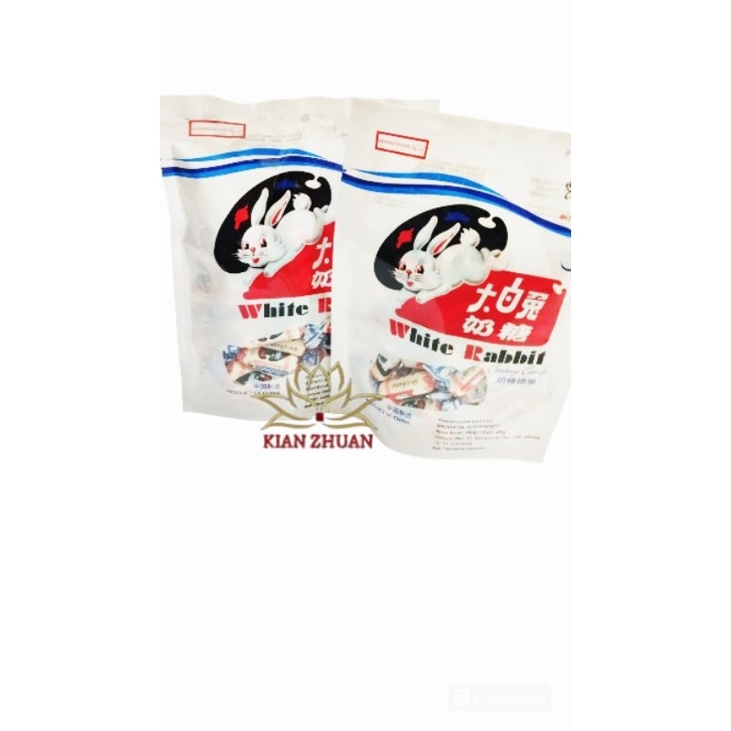 White Rabbit Rabbit Milk Candy 180gr (NON HALAL) | Shopee Philippines