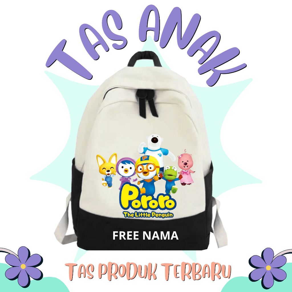 Design Pororo Premium Quality Children's Backpack | Shopee Philippines