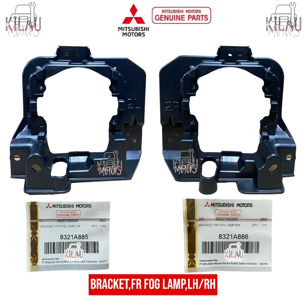 Original Mitsubishi New Xpander 8321A885 8321A886 Fog Lamp Bracket ...
