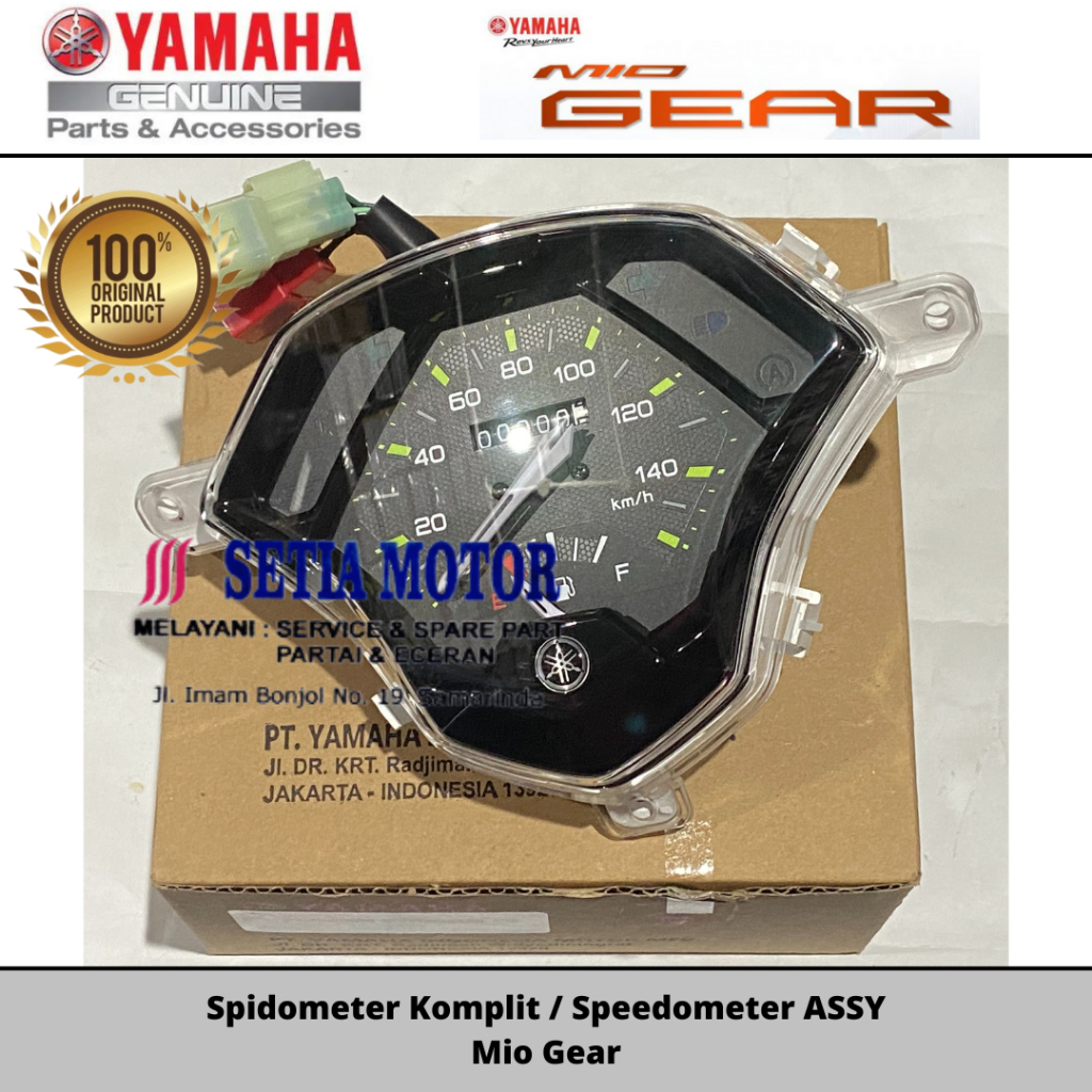 Complete Spidometer/Speedometer ASSY Mio Gear (There Are 2 Kinds Of ...