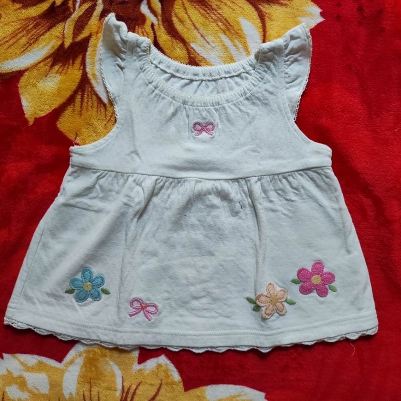 Preloved Floral Baby/Girl Top | Shopee Philippines