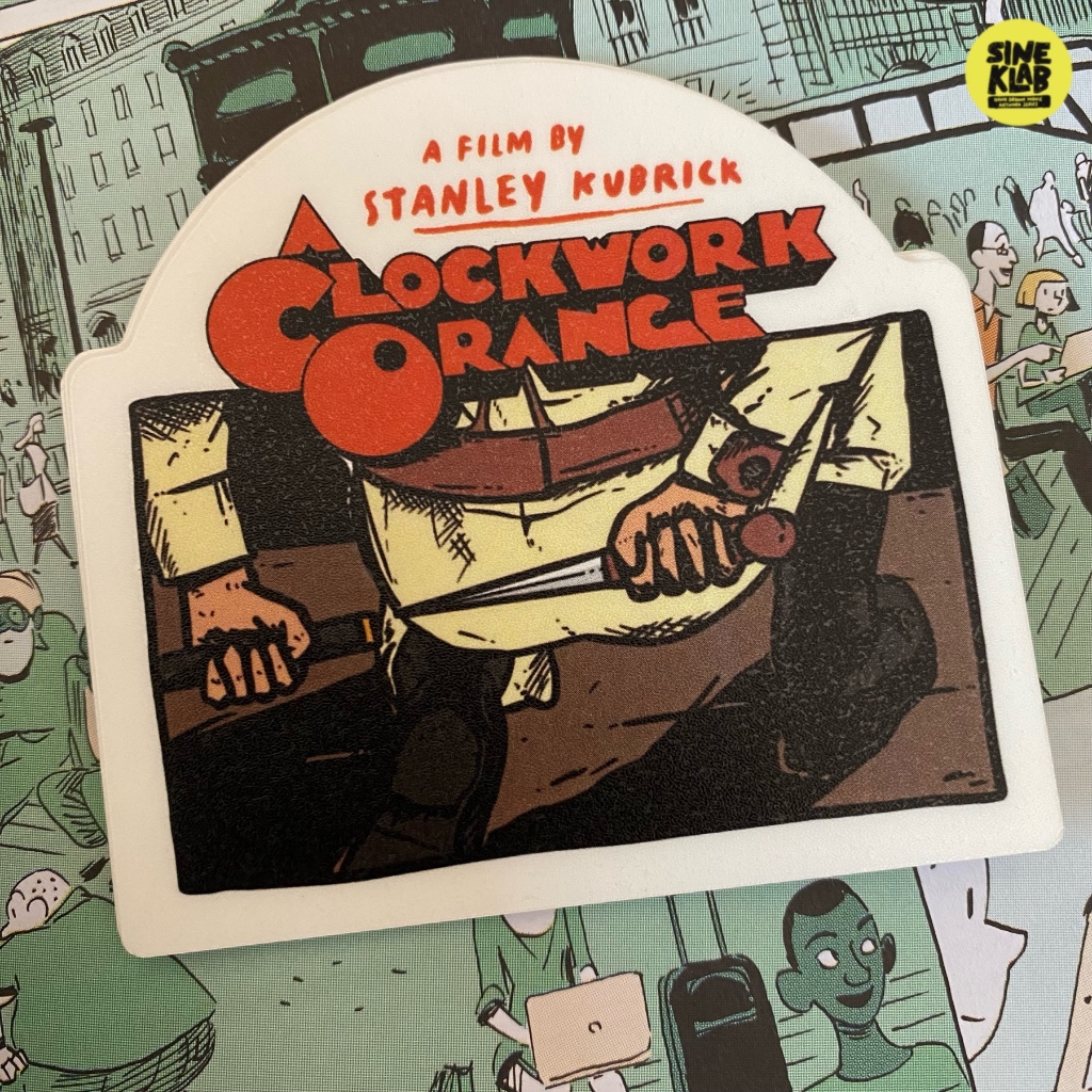Sineklab - CLOCKWORK ORANGE Sticker - Film / Movie / Cinema / Series ...