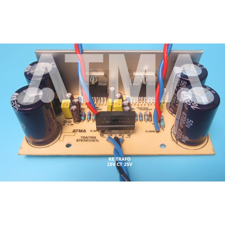 High Quality TDA7294 Stereo BTL Power Amplifier with PSU Clear Sound ...