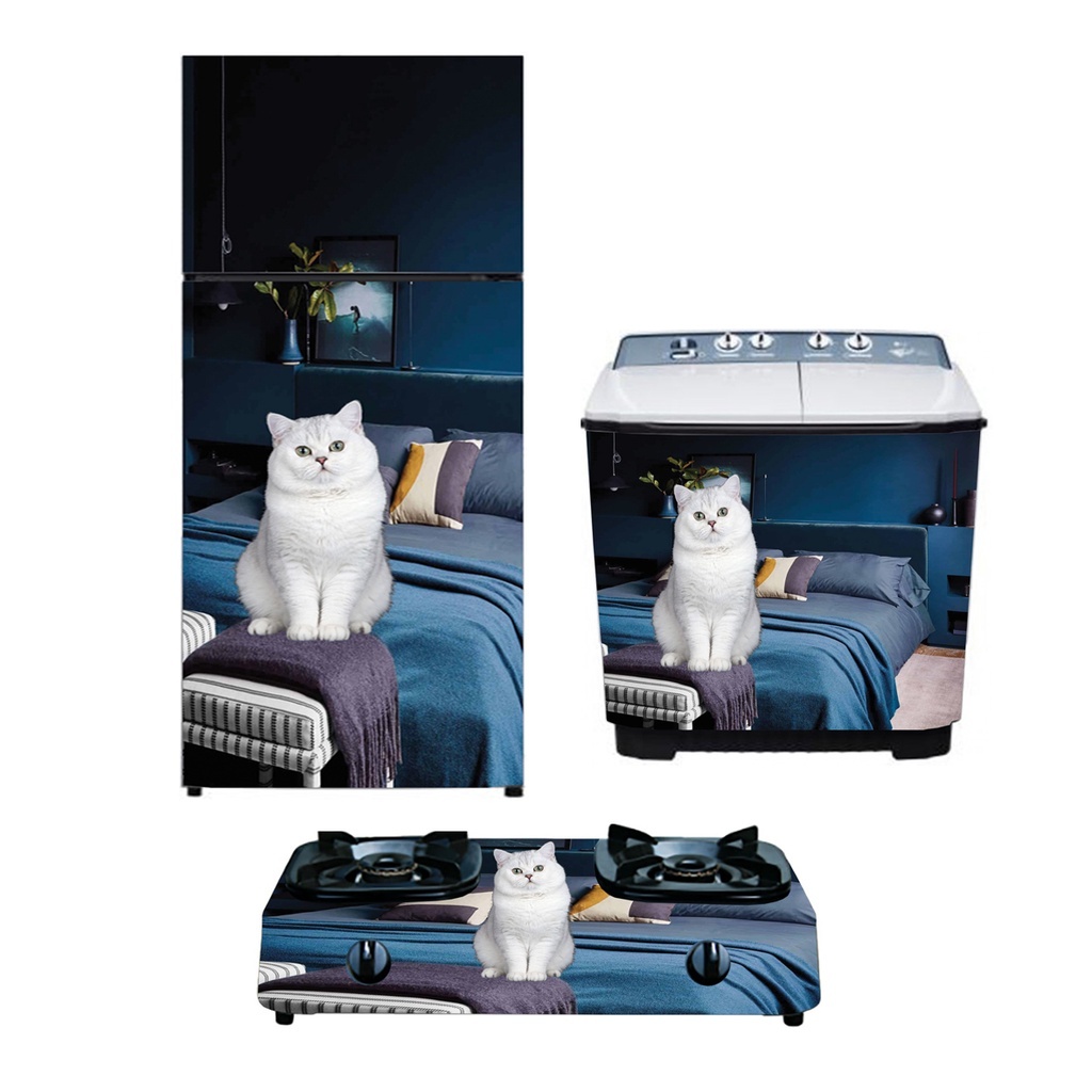 MESIN PUTIH 1-door Refrigerator Sticker/2-Door Refrigerator/2-Door ...