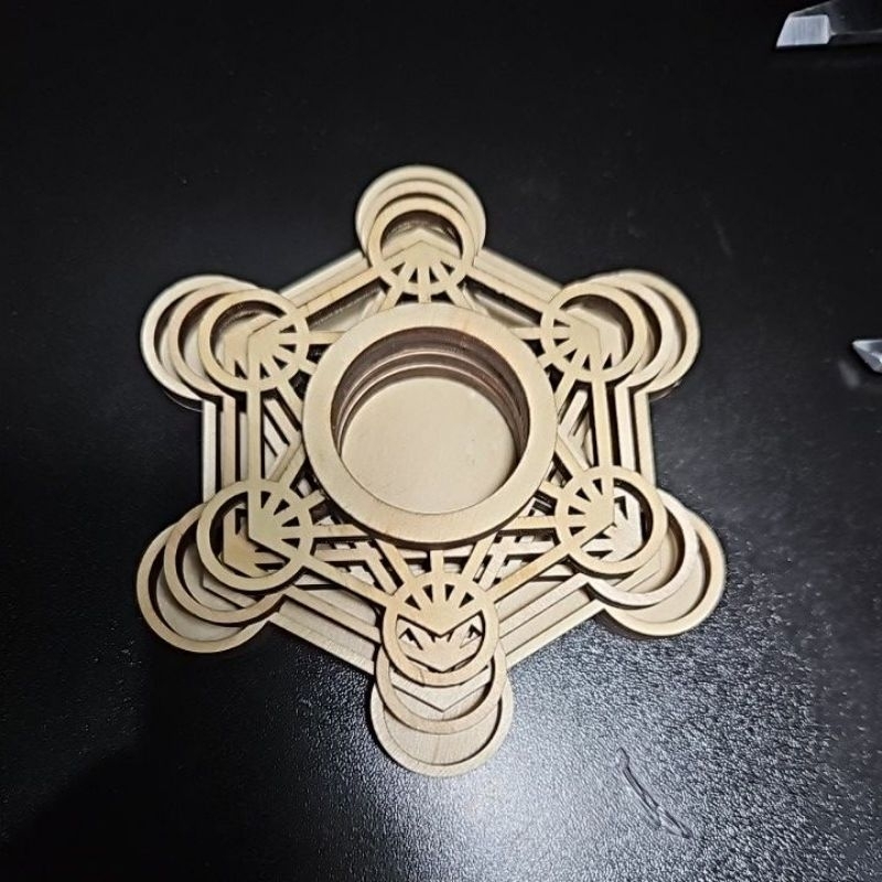 USB WOOD METATRON CRYSTAL BALL STAND | Shopee Philippines