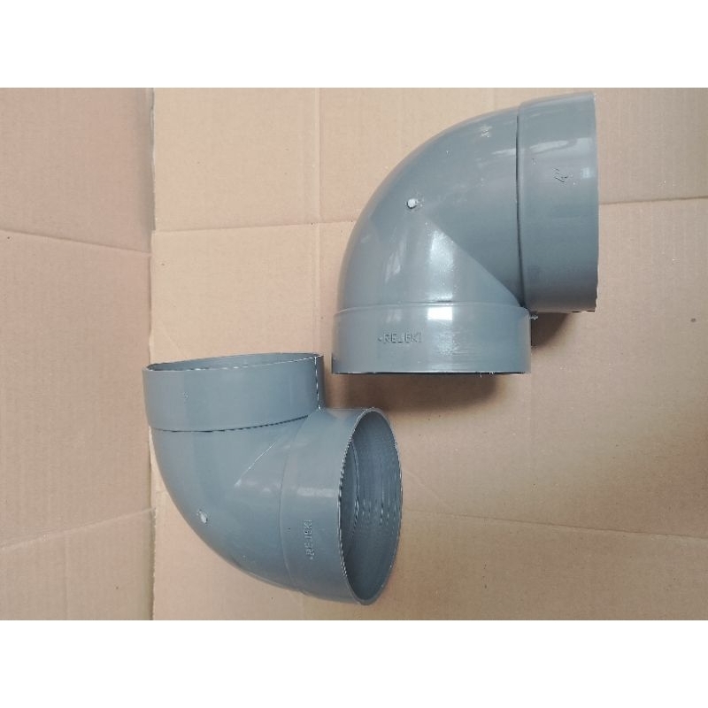 4" Knee/Elbow/L PVC Pipe Connection 90 Degree shock Connection | Shopee ...