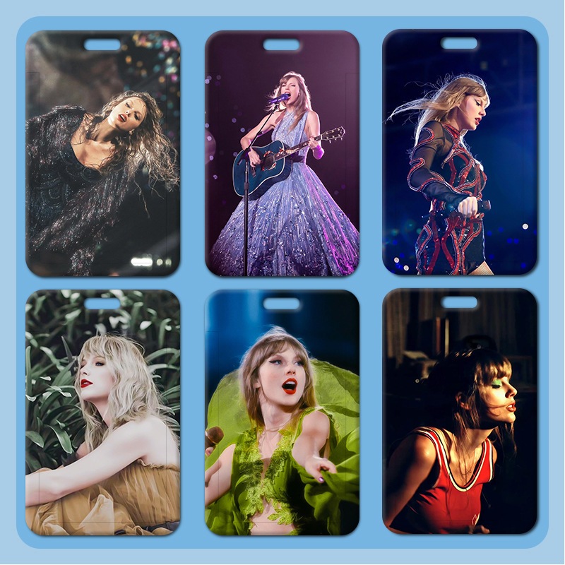 Taylor Swift Motif ID Card Holder/ Photocard Holder/Hanging Rope /Name ...
