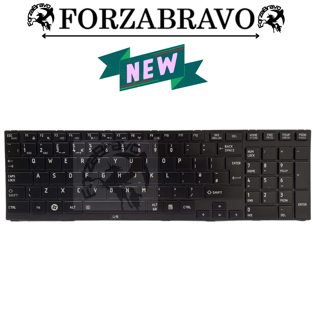 TOSHIBA DYNABOOK R800 R840 R845 R850 R741 BLACK Laptop KEYBOARD - New ...