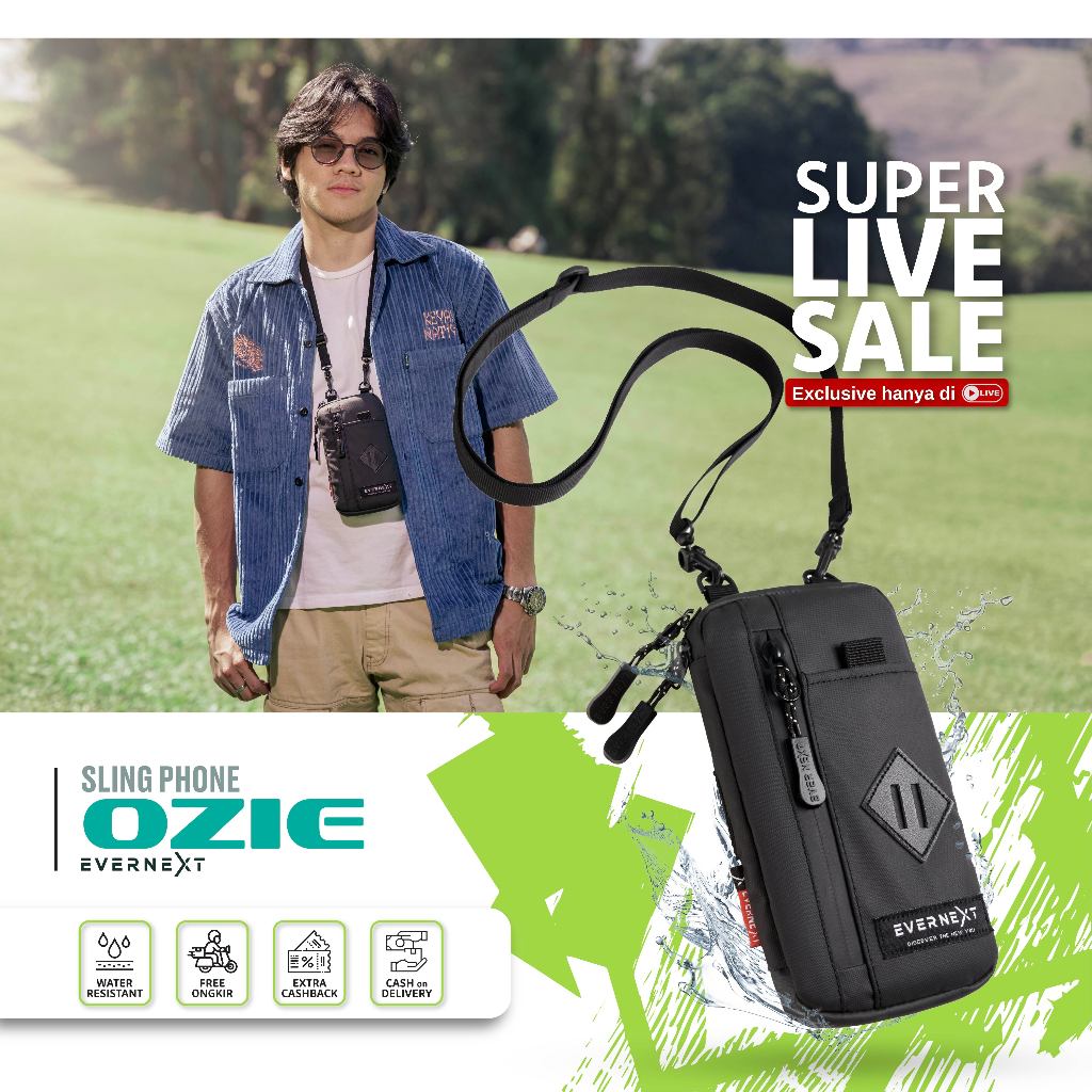 Evernext - Men's Sling Phone Men's Neck Hanging Bag Men's Mini Sling ...