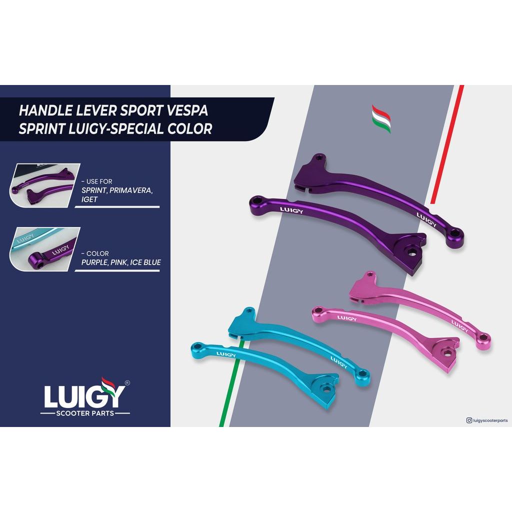 Brake Lever Vespa Matic Sprint Primavera Lx Lxv S Handle Sport Model ...