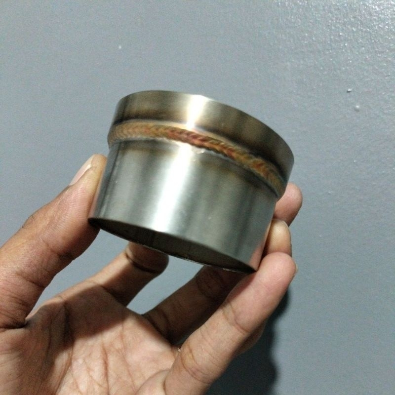 Cms Copy Muffler/Condoman Shijiro satinless Pipe Size 50mm | Shopee ...