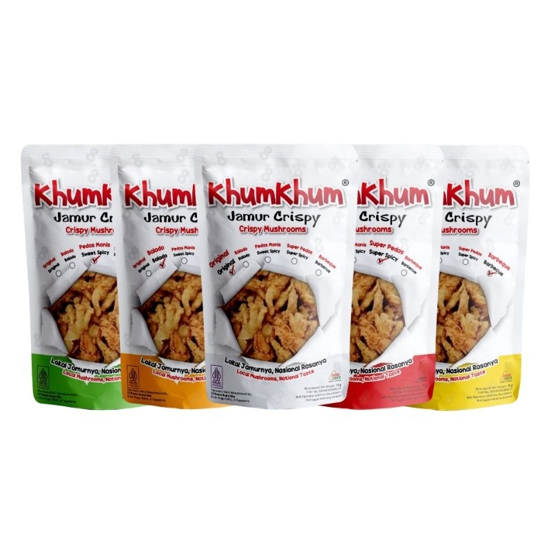 LOKAL KhumKhum Mushroom Crispy Mushroom 75 grams Khum Free Bubble Wrap ...