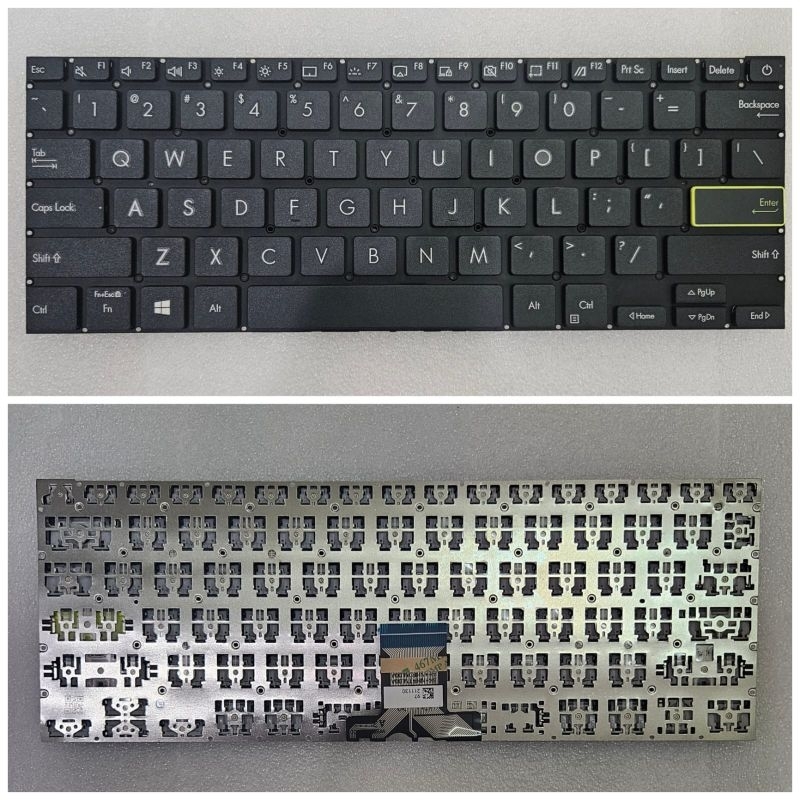Asus VivoBook E210 E210M E210MA keyboard - Black | Shopee Philippines