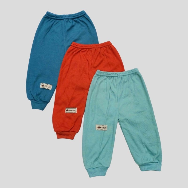 Kayana plain color baby trousers (3 PCS) | Shopee Philippines