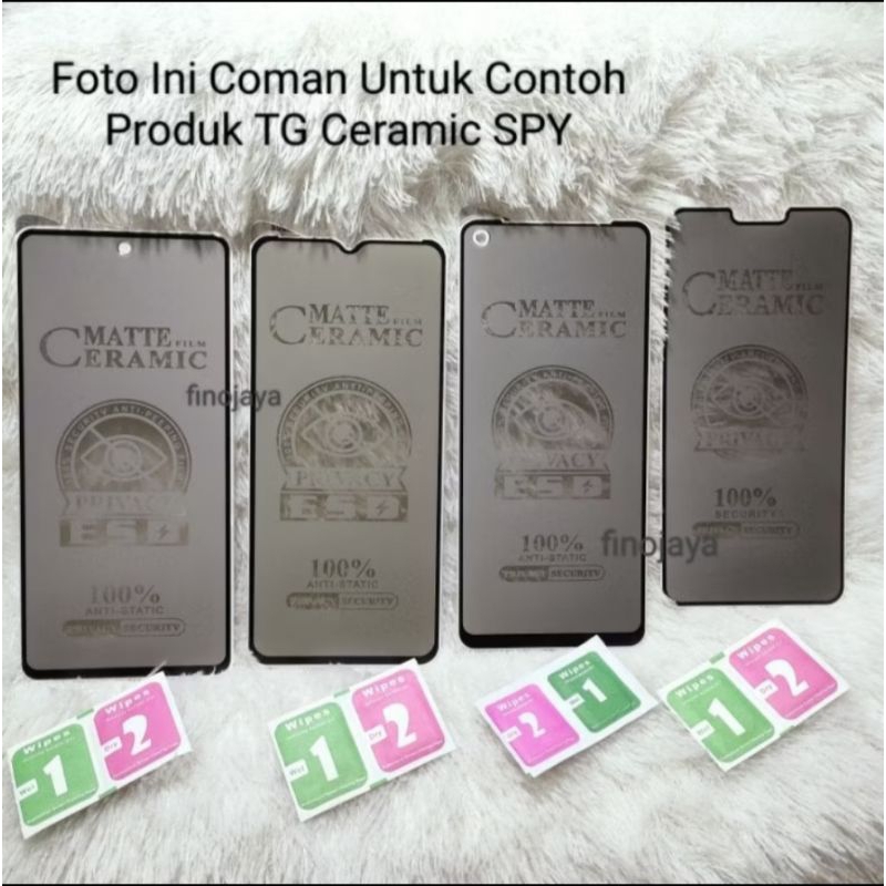 TG Tempered Glass Ceramic Matte Privacy Anti Spy Anti-Scratch Realme ...