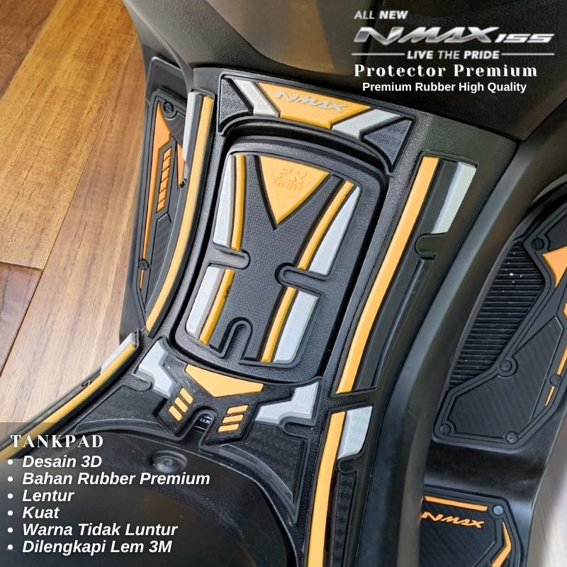Tankpad Nmax New 2020 2023 Deck Pad Rubber Premium New Nmax 2020 2021 ...