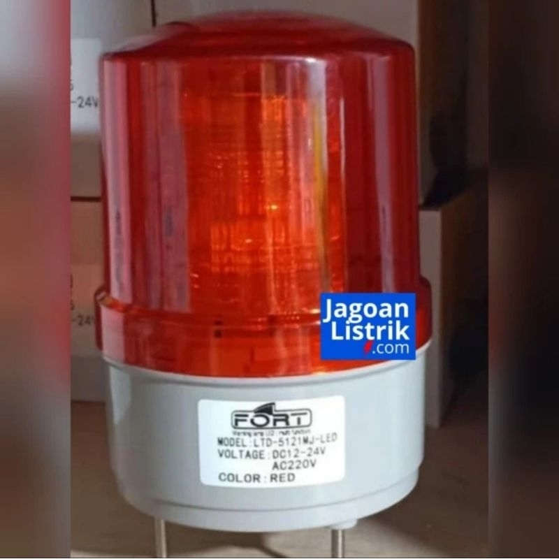 Warning Light Rotary LTD-5121MJ 5 INCH Can Sound 12-24VDC - 220 VAC ...