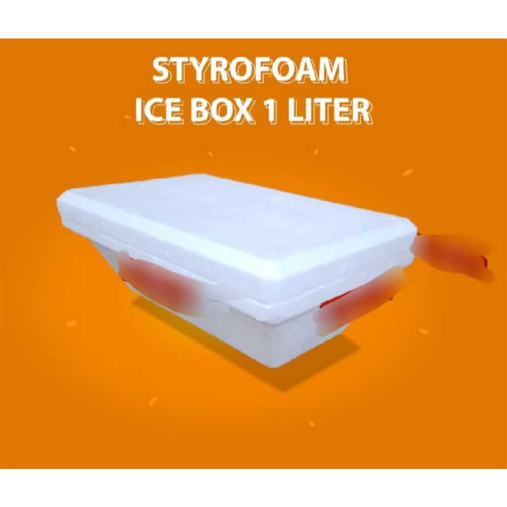 Styrofoam ICE BOX Food UK 20x11.5cm (1PACK 5pcs) | Shopee Philippines