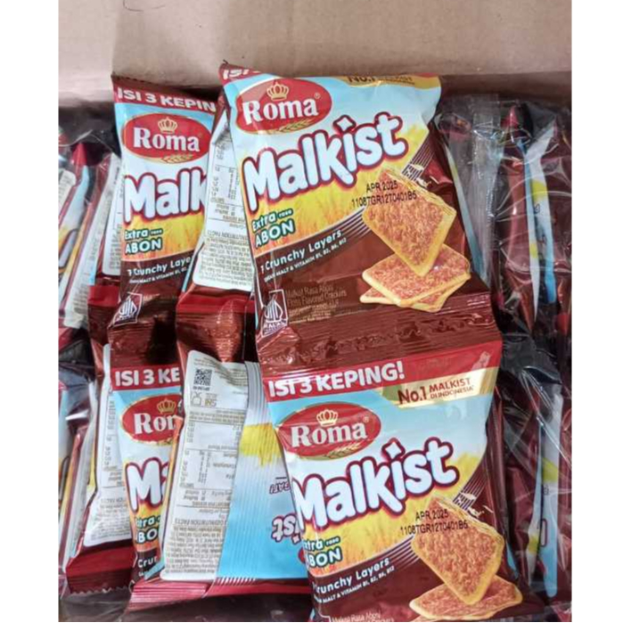 ROMA MALKIST ALL VARIAN RENCENG (1 pack contains 10 pcs) | Shopee ...