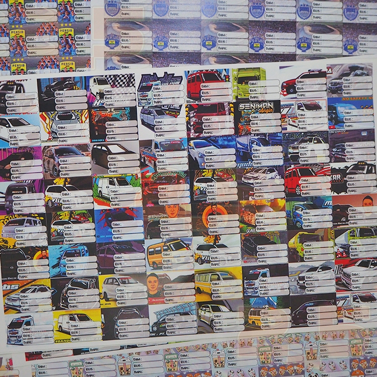 MATA Tci Telolet Bus Basuri Theme Textbook Label Sticker | Shopee ...