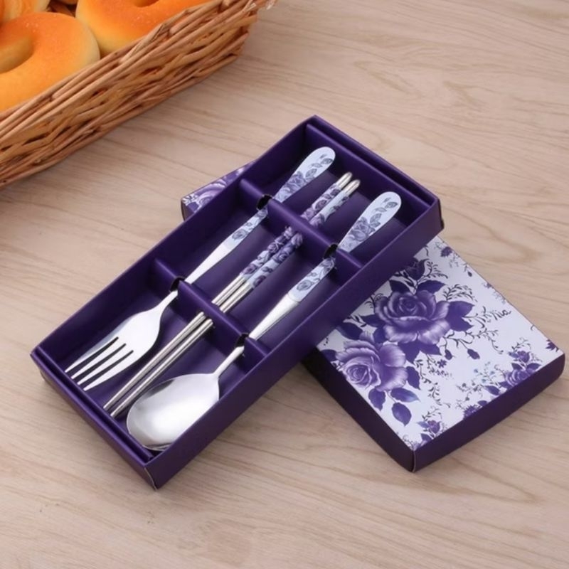 Cutlery Chopsticks Dinnerware Set Wedding Souvenir Wedding Travel ...