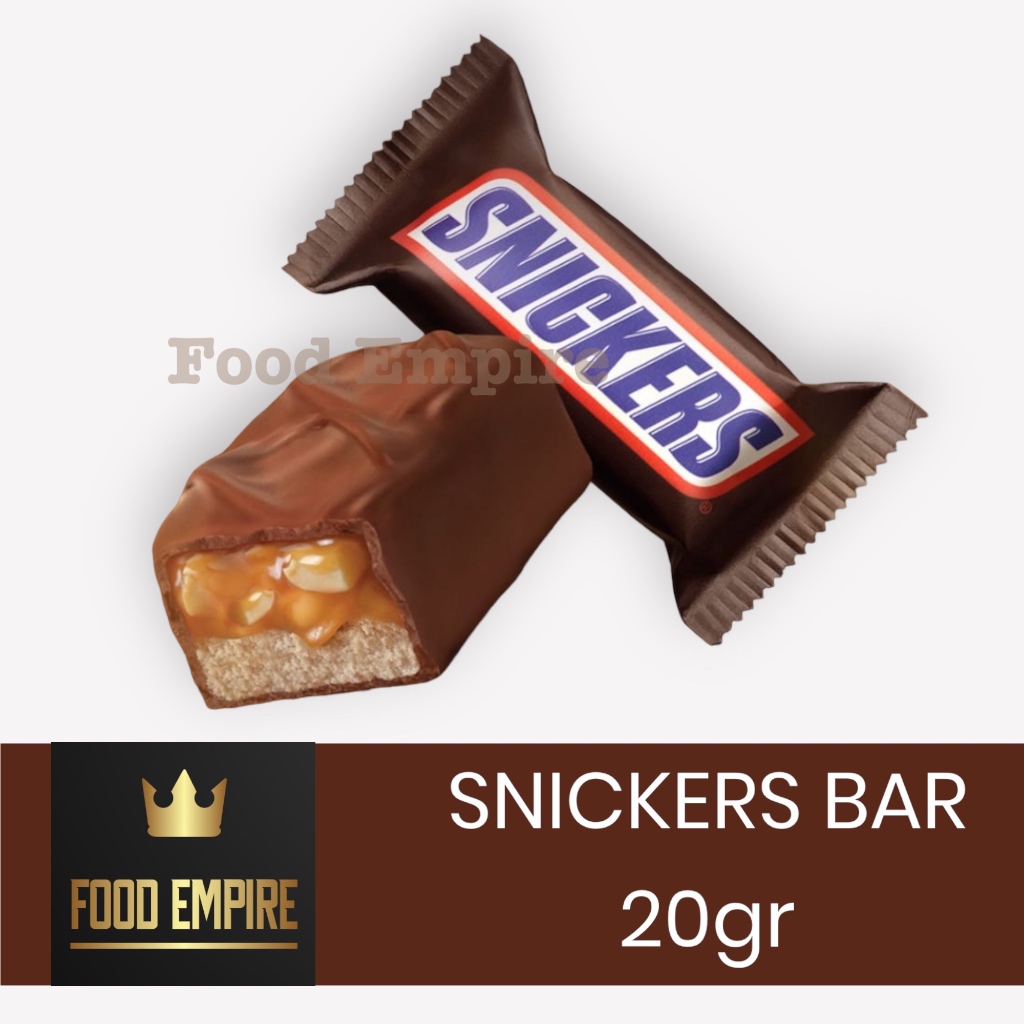 Snickers Chocolate Bar 20 Grams | Mini Snicker Chocolate | Chocolate ...