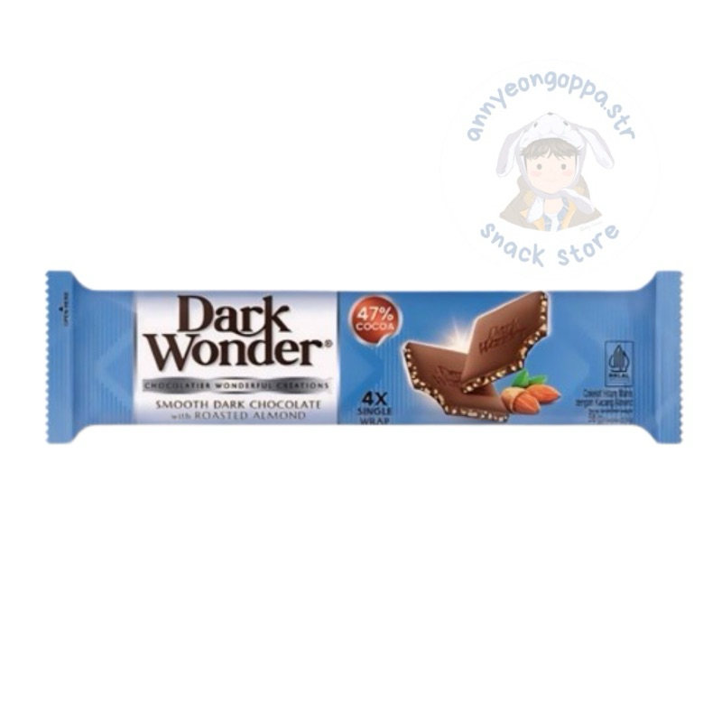 Dark Wonder Roasted Almond 56 GR | Shopee Philippines