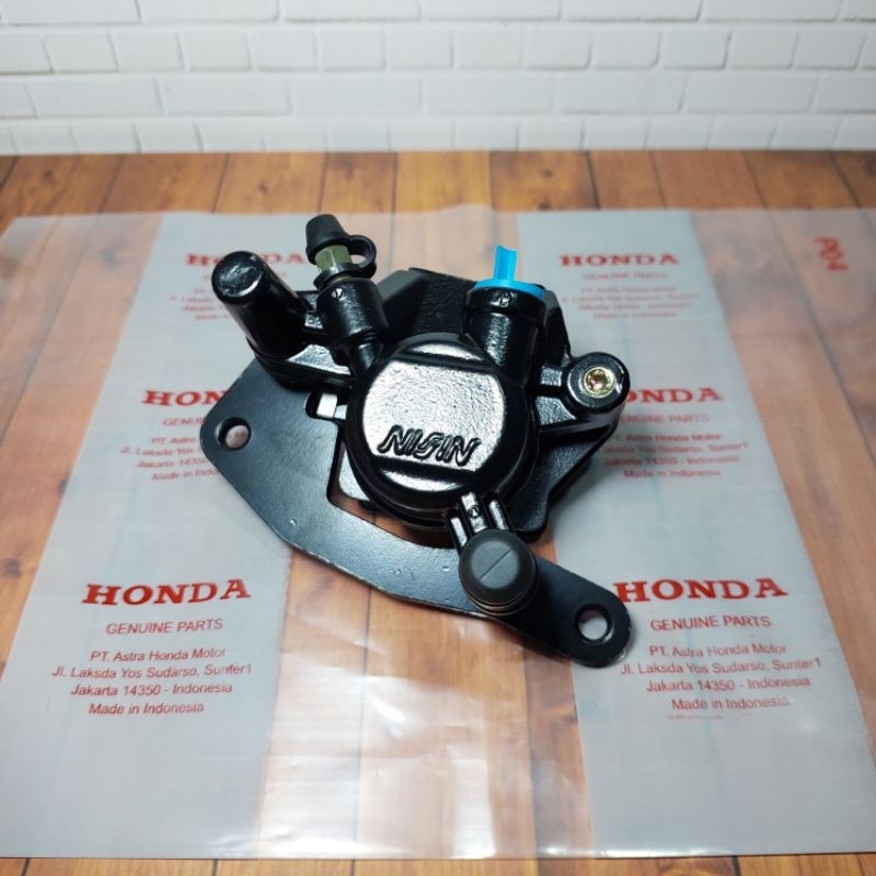 Nissin lower front caliper assy standard plus brake pads for honda beat ...