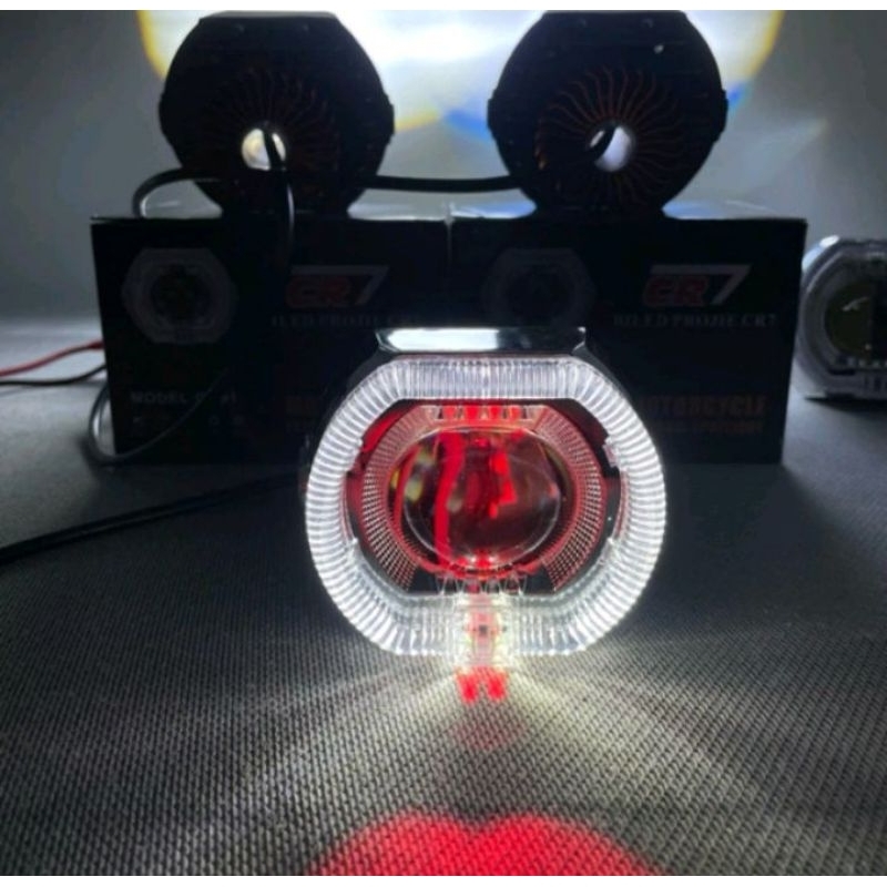 Universal 2.5 Inch Biled Style Lights for All Matic Beat Motorcycles ...