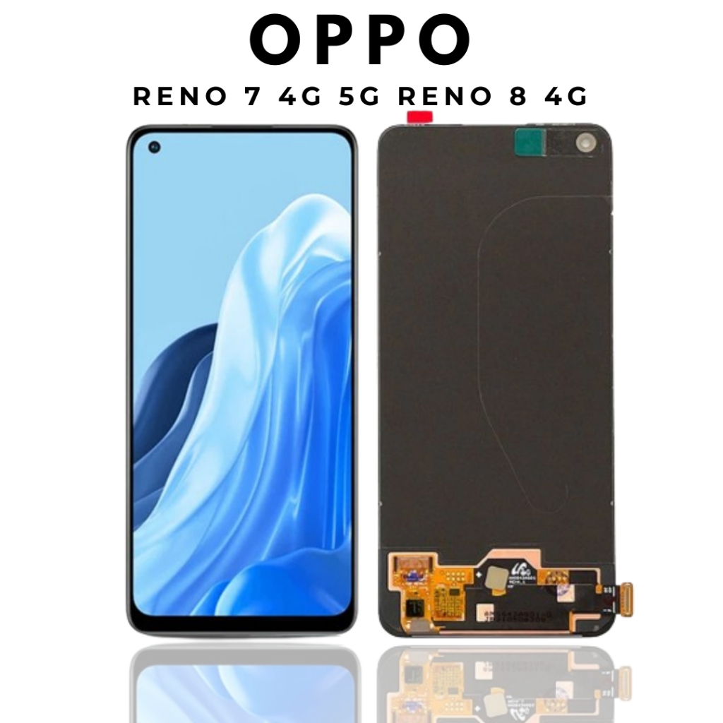 Live [ORIGINAL] LCD OPPO RENO 7 4G 5G RENO 8 4G FULLSET TOUCHSCREEN ...
