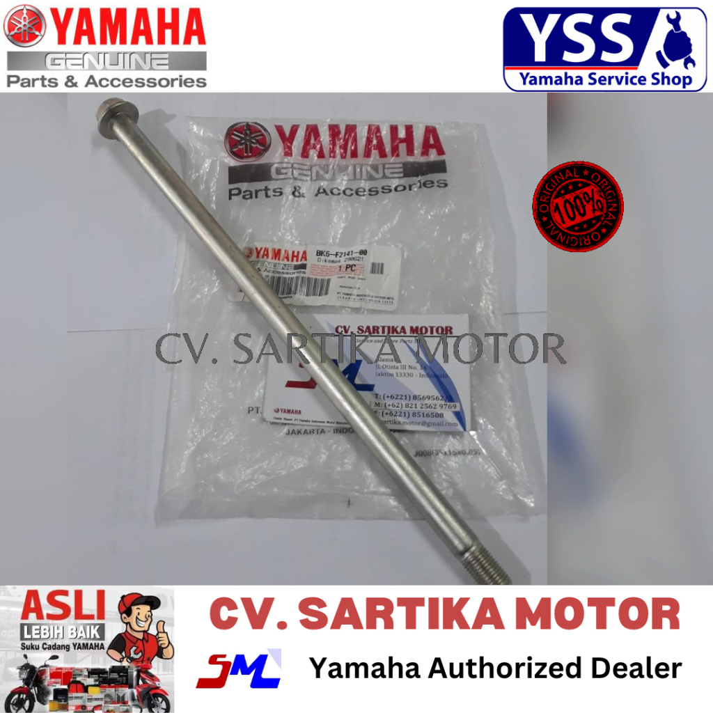 Axle Swing Arm Vixion R, R15 V3/SHAFT, PIVOT (BK61)/BK6-F2141-00 ...