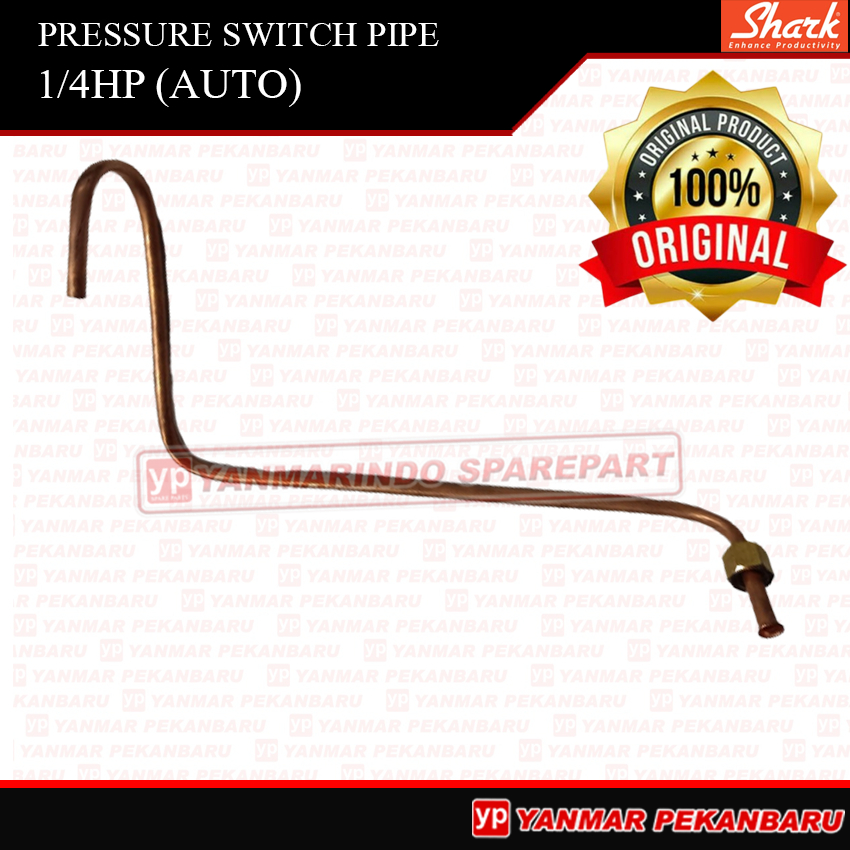 Pressure SWITCH PIPE 1/4 HP ORIGINAL SHARK WIND COMPRESSOR AUTOMATIC ...