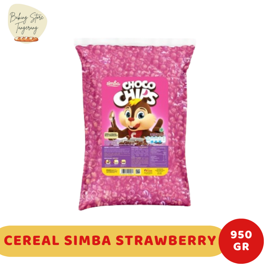 SIMBA Cereal Choco Chips Strawberry Bag 1 kg | Coco crunch Strawberry ...
