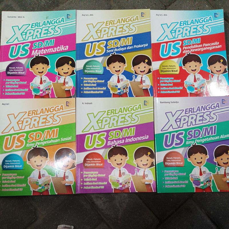 Erlangga x-press US SD/mi mathematics textbook, arts and culture and ...